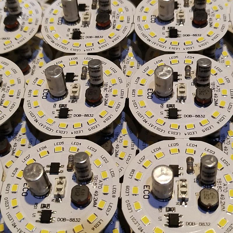 LAMPU LED DOB 15 WAT BAHAN ALUMUNIUM SUPER TERANG SUDAH LENGKAP DENGAN ...