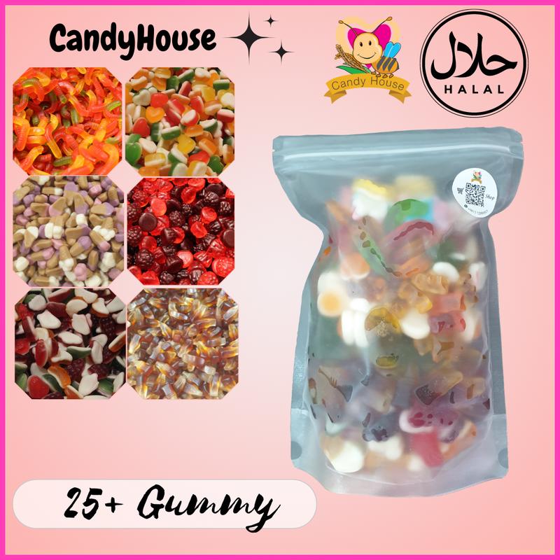 [100g / 200g / 500g] HALAL Turkey Gummy Ziplock Pack (Ready Stock ...