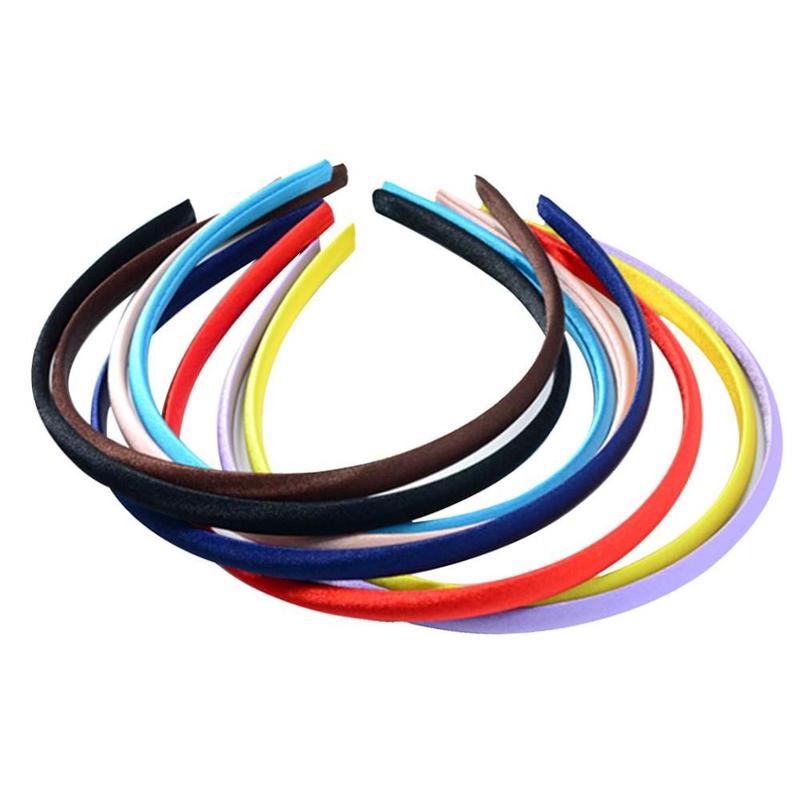 Satin Fabric Hair Band Hoop Headband for DIY Women\\\\\\\\\\\\\\\'s ...