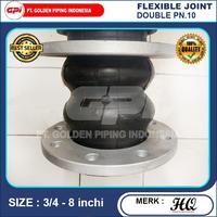 Jual FLEXIBLE JOINT FLANGE DOUBLE PN.10 SIZE 1/2 - 6 INCHI MERK HQ ...
