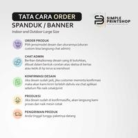 Jual Simple Printshop Print Spanduk 300x100 cm Banner Toko Bangunan ...