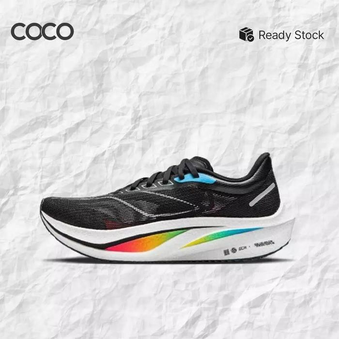 Promo LI-NING Sepatu Lari Feidian 4 Challenger 'Black Multi' ARMU005-17 ...