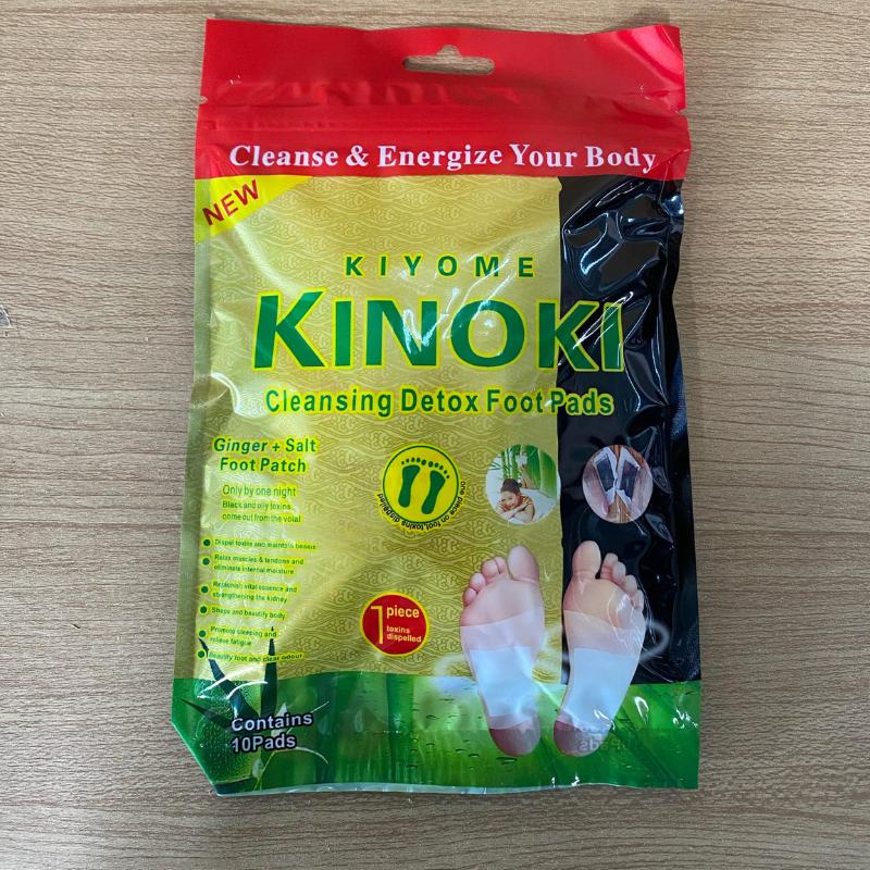 [1BOX ISI 10] KINOKI GOLD DETOX FOOT - Shop | Tokopedia