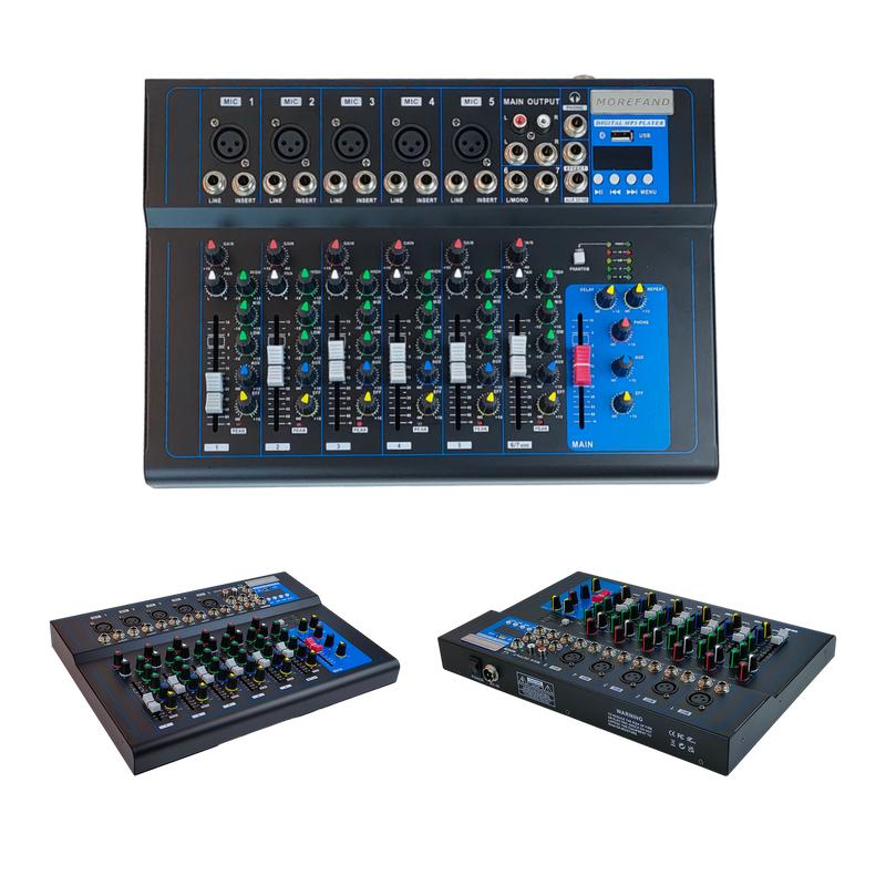 Propesyonal na Audio Mixer 7/ Channel Mixer MG07BT USB Mixer - Shop ...