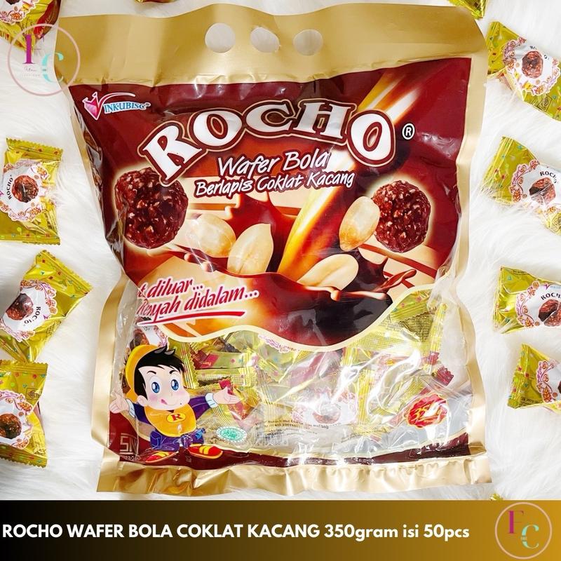 Rocho bola coklat kacang 350gram isi 50pcs - Shop | Tokopedia