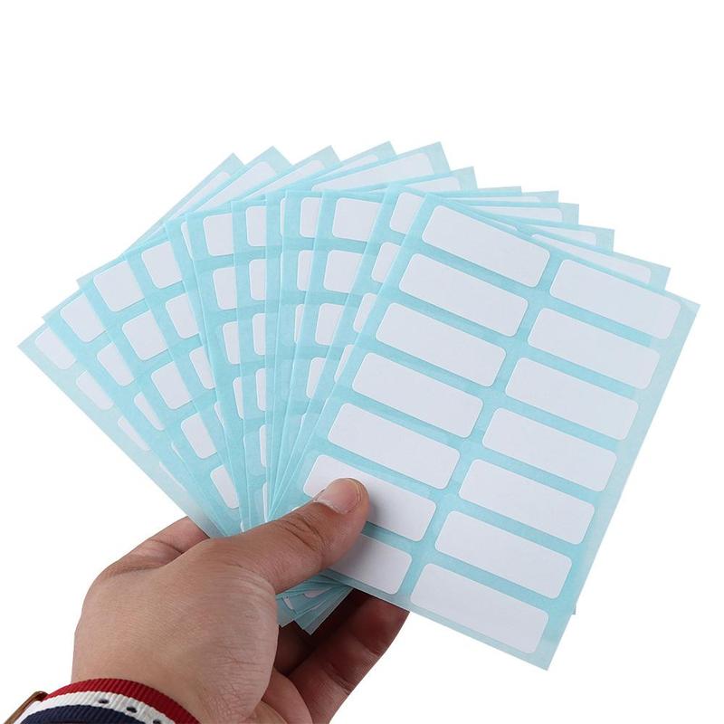 13 X 38mm Writable Self Adhesive Labels Blank Sticky Blank Note ...