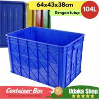 Jual Container Box Dengan Tutup - 64x43 25 cm - Jakarta Barat - Udaka ...