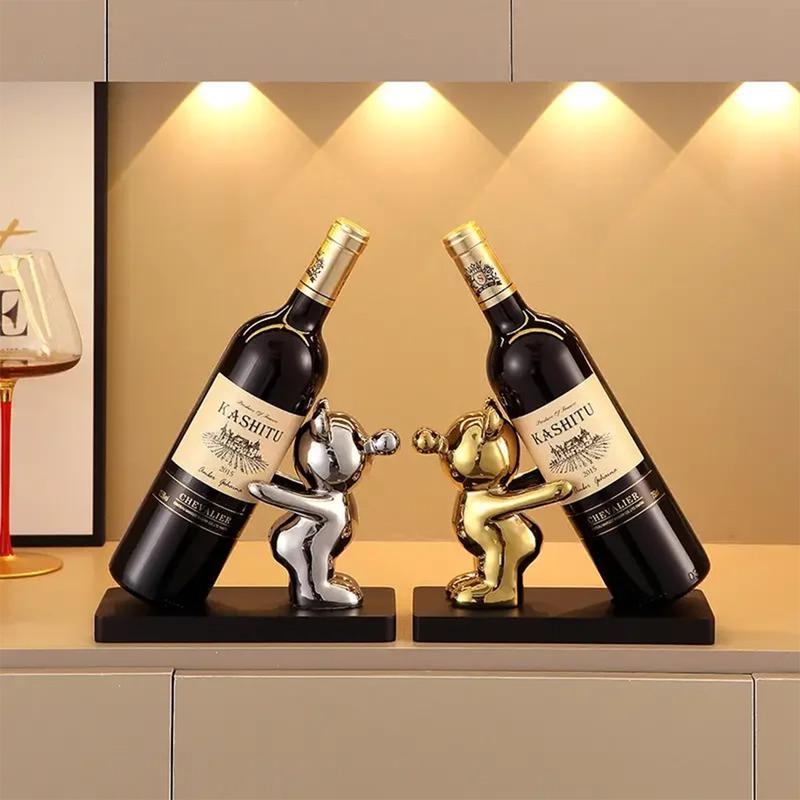 COD GEVANO Rak Botol Anggur Minuman Bottle Rack Wine Holder Dekorasi ...