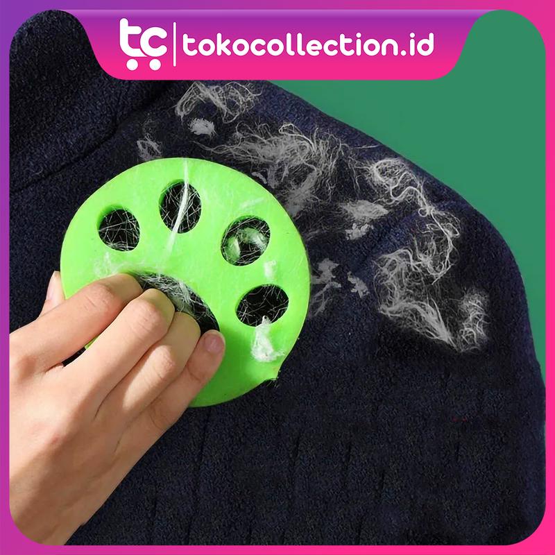 Silikon Tempel Pembersih Debu Rambut Bulu Kotoran Bantalan Karet ...