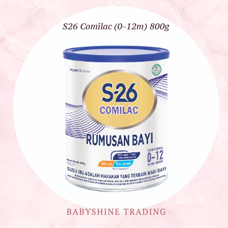 S26 Comilac ( 0 - 12 month ) 800g (Exp 10/25) - TikTok Shop Malaysia