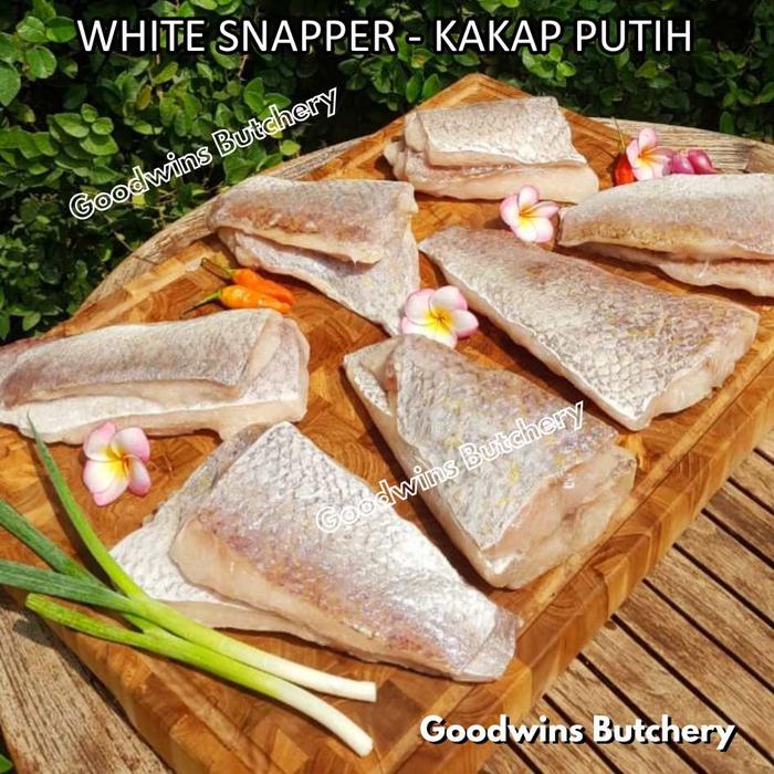Promo WHITE SNAPPER fish fillets steak frozen IQF GLZ-20/30 | Ikan ...