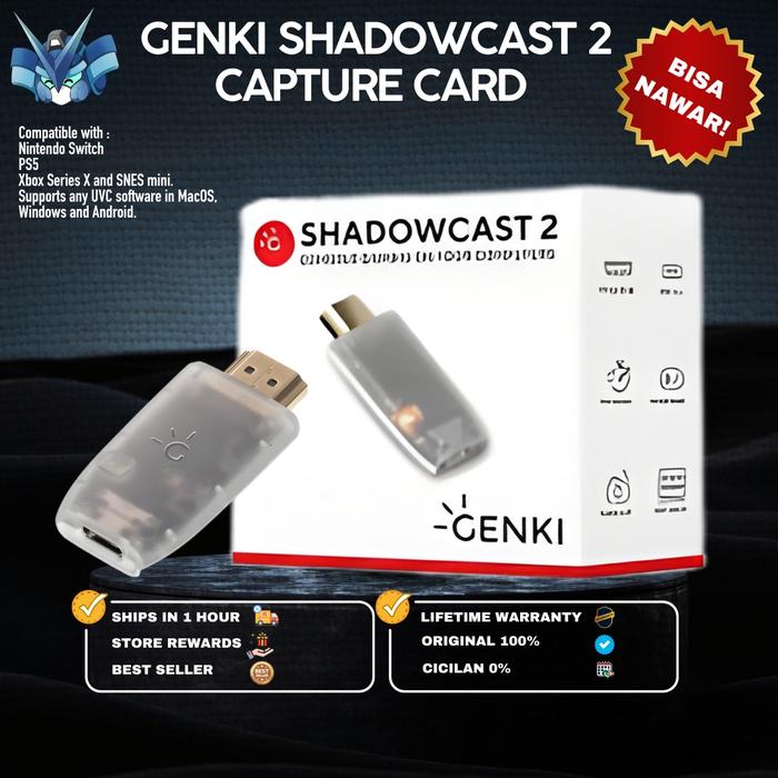 Jual Genki ShadowCast 2 Pocket / Genki ShadowCast 2 Capture Card ...