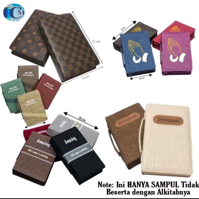Jual Sampul Alkitab Sedang | Cover Alkitab Sedang | Tas Alkitab ...