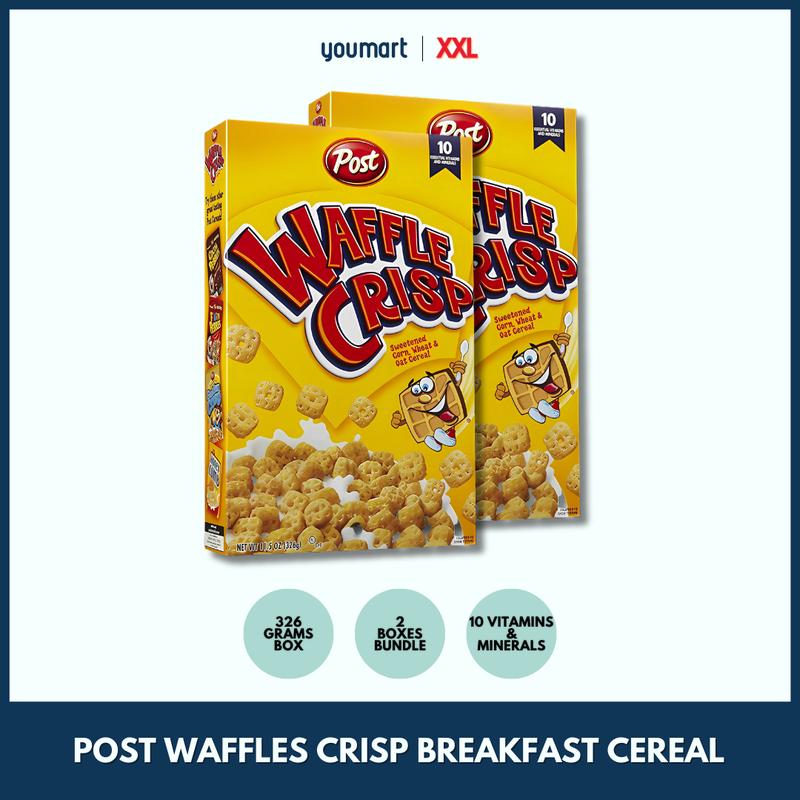 Post Waffles Crisp Breakfast Cereal • by XXL Store • 2 boxes - TikTok ...