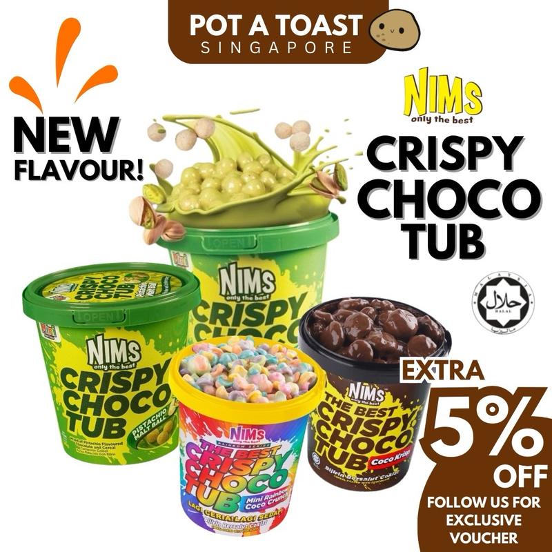 NEW FLAVOUR LAUNCH! NIMS Crispy Choco Tub Chocolate Cereal Snack ...