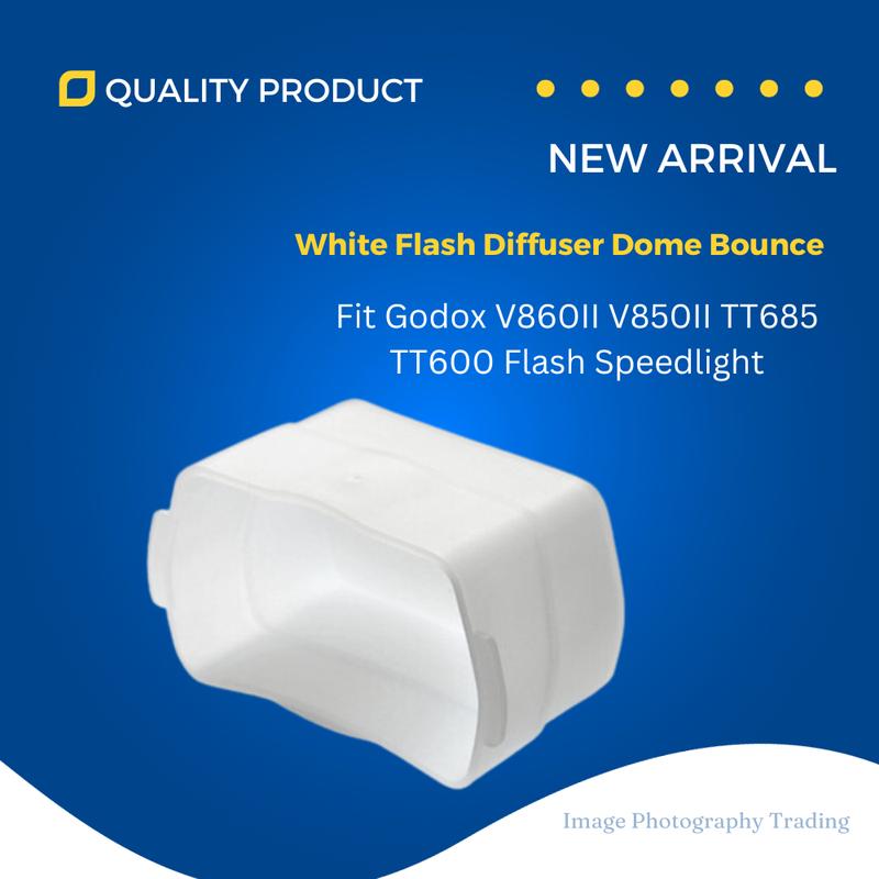 Flash Diffuser Dome Bounce - Fit Godox V860II V850II TT685 TT600 ...