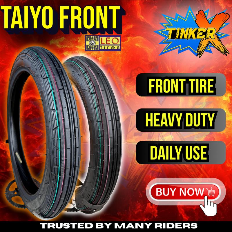 Motorcycle Tire Leo Taiyo Front Original Direct From Factory - TikTok ...