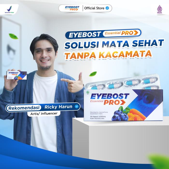 Promo EYEBOST ESSENTIAL PRO KAPSUL - Menutrisi mata dari dalam ...