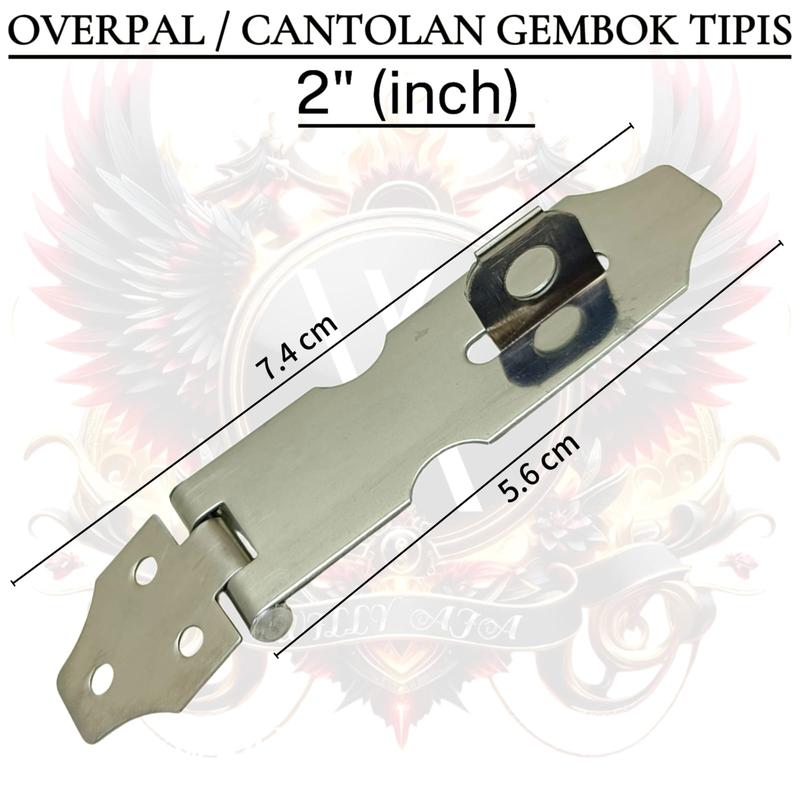 Tempat Gembok Overpal Ukuran 2inch untuk Pintu atau Jendela - Shop ...