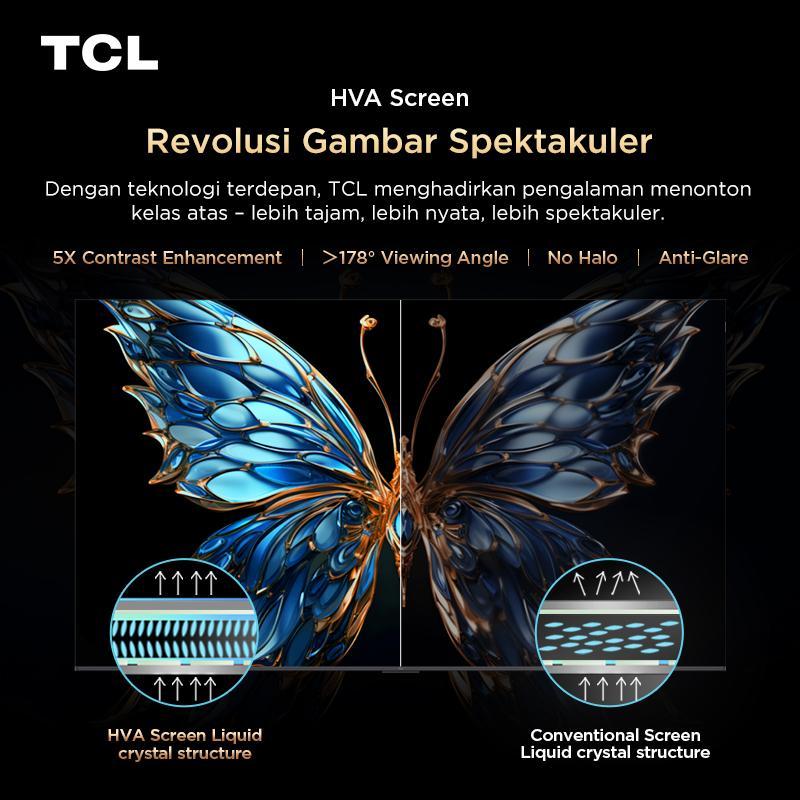 TCL Next Gen QLED 43 inch T6C - 4K Google TV - HVA Panel - HDR 10 ...