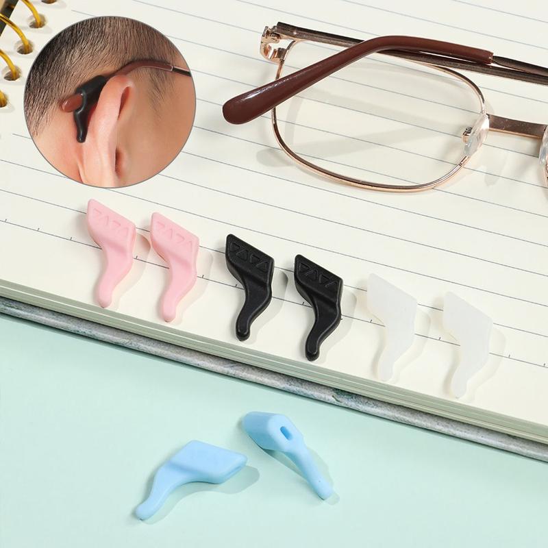 1 pair Silicone Eye Glasses Grip Temple Tip Holder Eyewear Hook ...