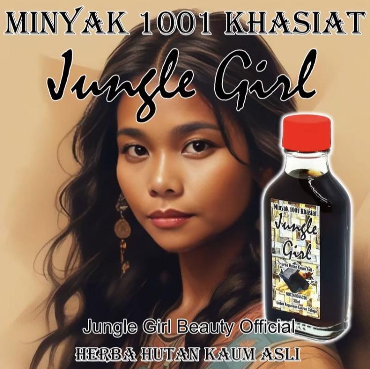 NEW -2 BOTOL minyak jungle girl original herba hutan asli Kulit - TikTok Shop Malaysia
