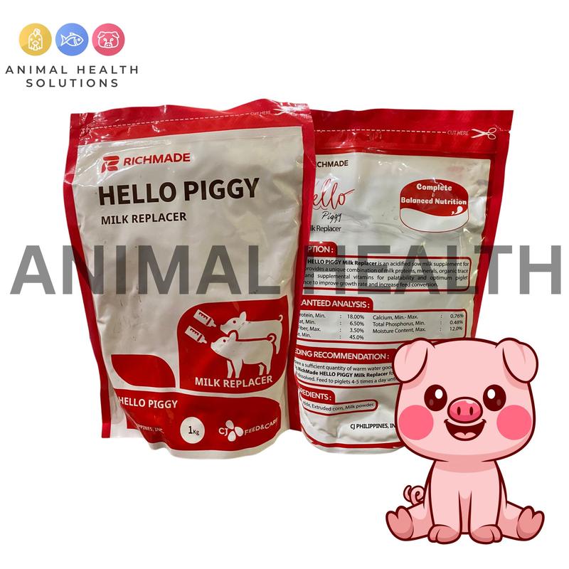 HELLO PIGGY- MILK REPLACER 1KG - TikTok Shop Philippines