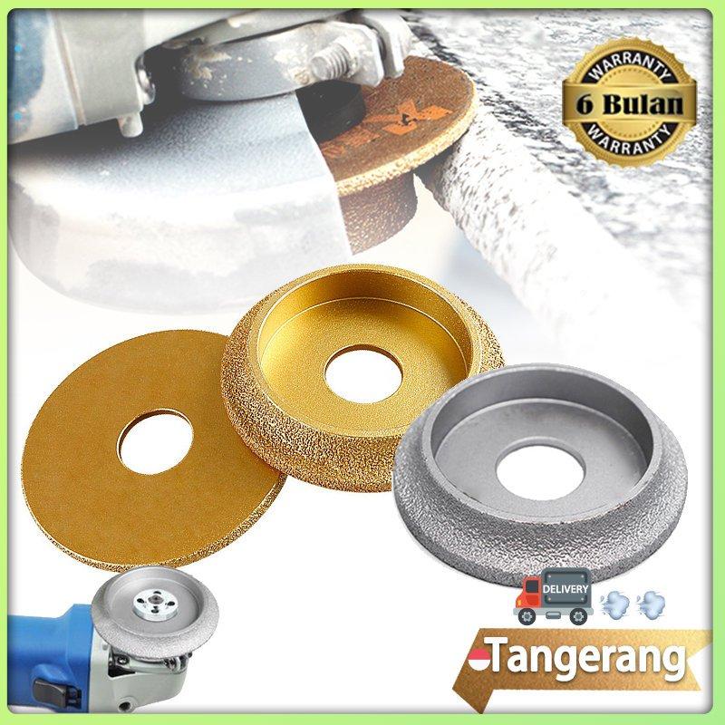 1pcs Mata Pinggul Bevel Granit Bullnose Emas 10mm Roda Gerinda Diamond ...