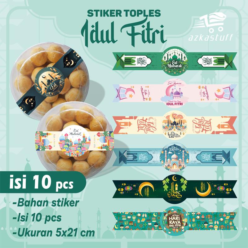 Stiker label idul fitri - Sticker lebaran - sticker idul fitri - Shop ...