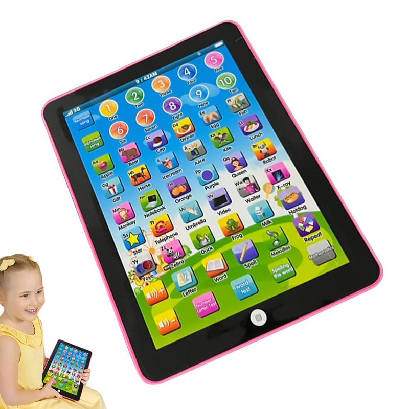 Toddler Learning Tablet Touch Control Kids Educational Tablet Early ...