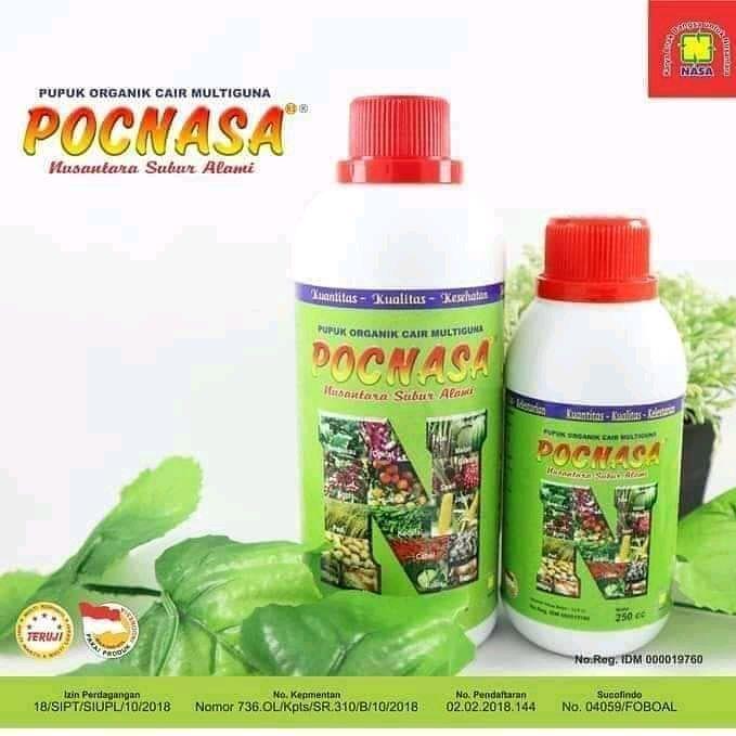 Pupuk Organik Cair POC Nasa 500cc nutrisi organik berkwalitas ...