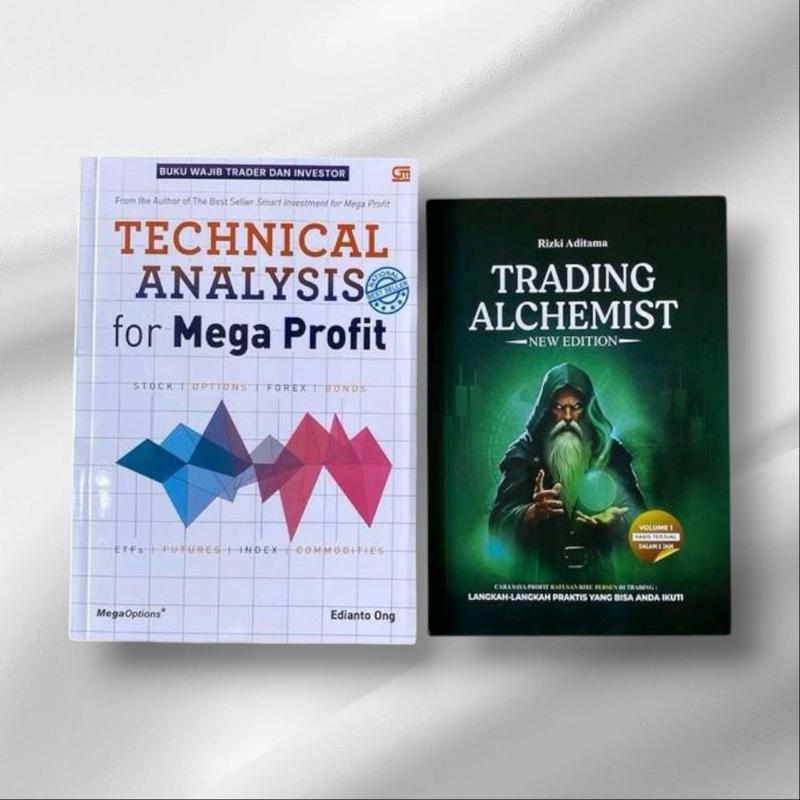 Paket 2 Buku Technical Analysis For Mega Profit - Trading Alchemist ...