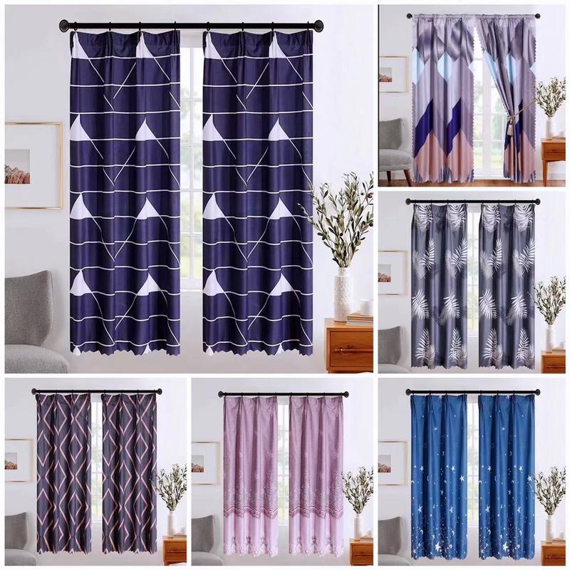 Curtain Cangkuk / Dawai / Rod Semi Blackout Langsir Curtains - TikTok ...