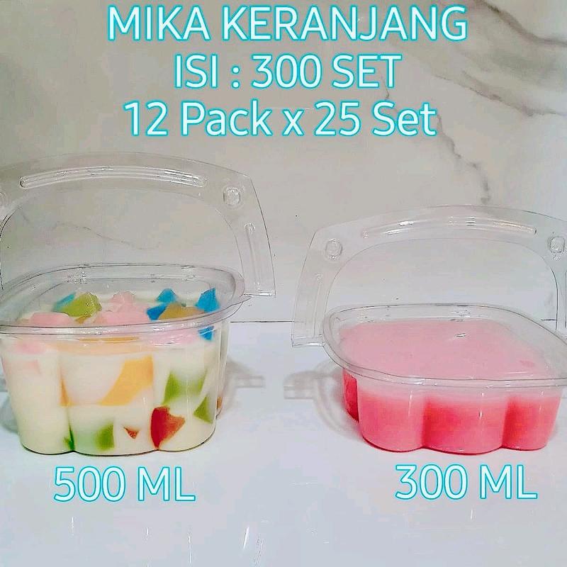 Mika Pudding 300ml/mika Tray nasi tenteng isi 25set+Tutupan - Shop ...