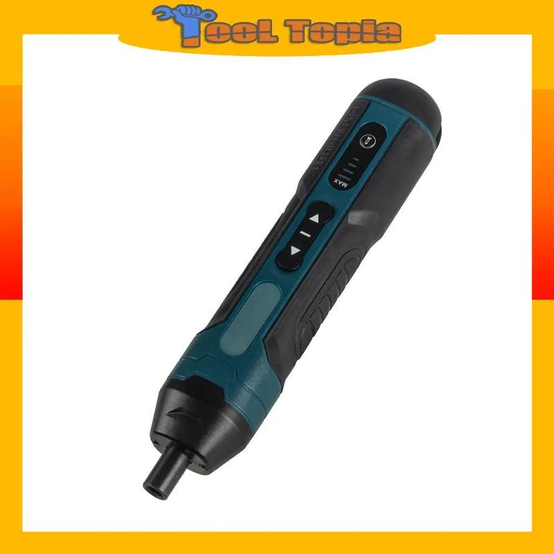 ToolTopia | 3.6V 2Nm Electric Screwdriver With Flashlight Lighting ...