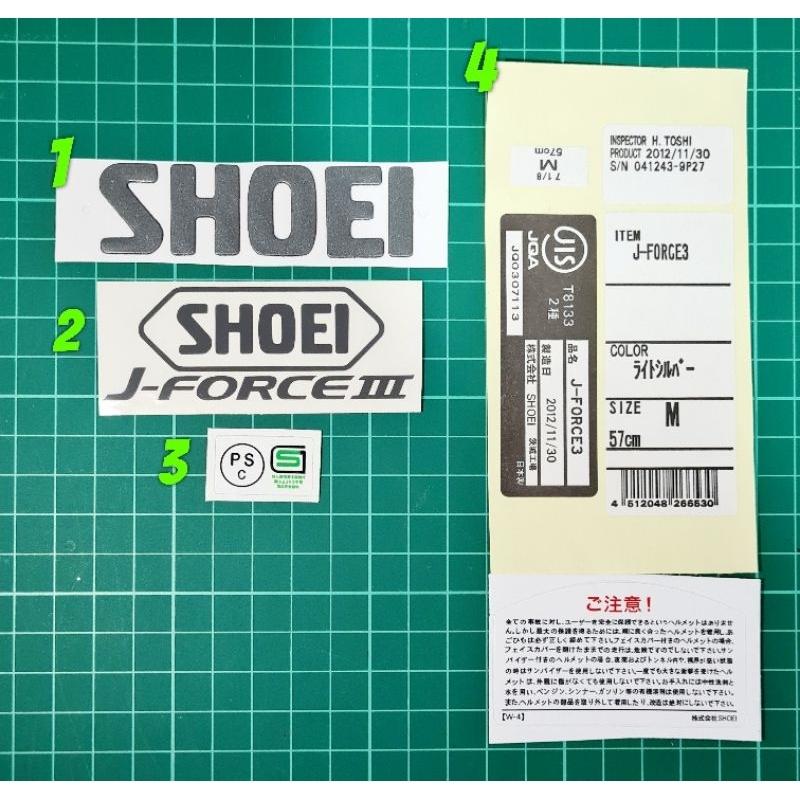 Sticker SHOEI jforce III Sticker Dalam Helmet shoei Psc Siri - TikTok ...