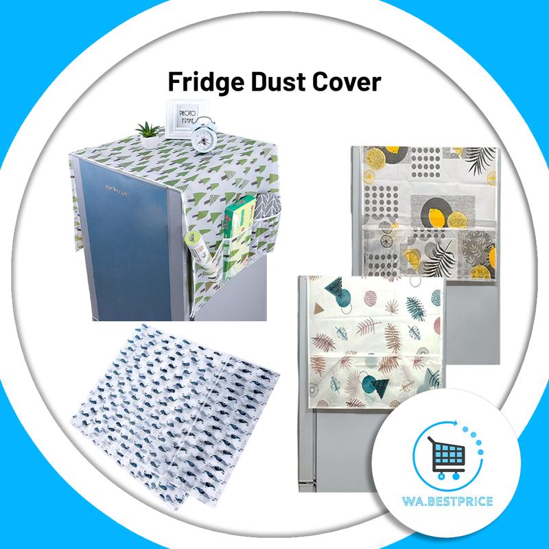 WABEST PEVA Material Waterproof Refrigerator Cover with Pocket - TikTok ...