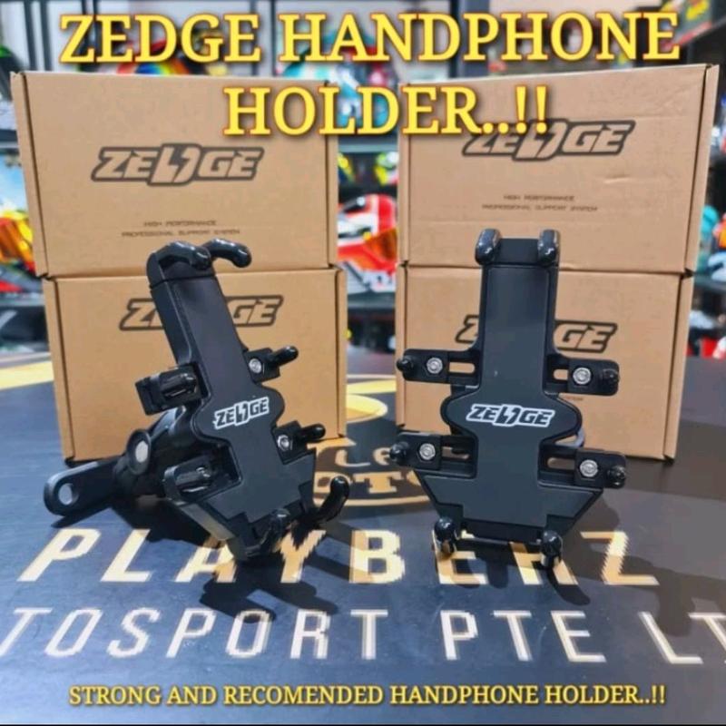 ZEDGE HANDLE BAR OR SIDE MIRROR MOUNT HANDPHONE HOLDER - TikTok Shop ...