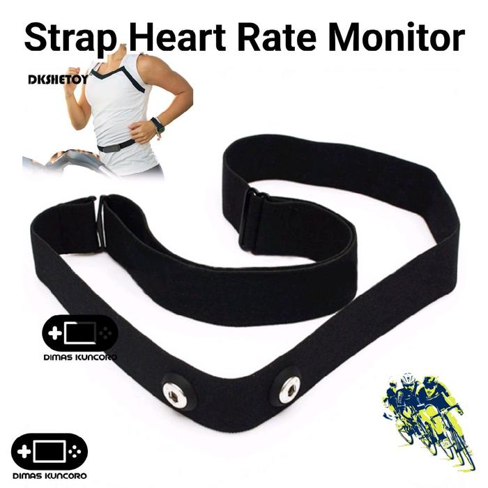 Jual Strap Heart Rate Monitor tali dada sensor sabuk chest polar h7 h9 ...
