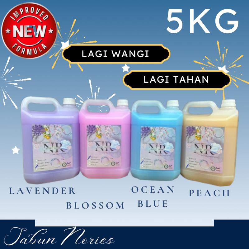 5L Sabun Dobi Pewangi Nories Liquid 5kg NEW FORMULA (Laundry - TikTok ...