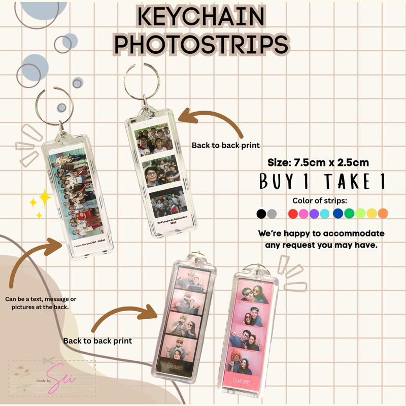 Buy 1 Take 1 Photostrips / Photo Booth Keychain 2.5x7.5 (Mad - TikTok ...