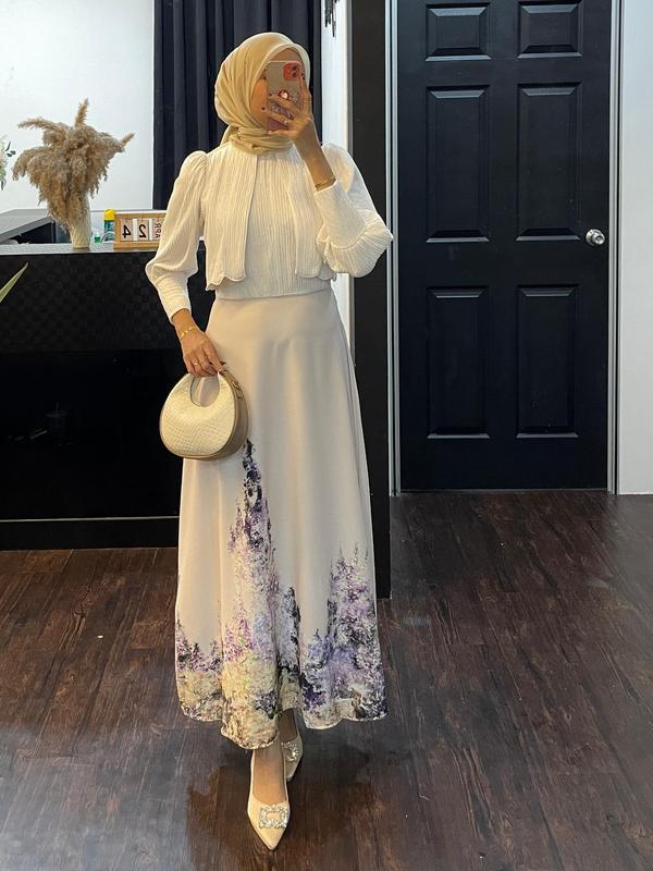 Laila Springs Summer Long Dress Knitted by Dyanara Boutique - TikTok ...
