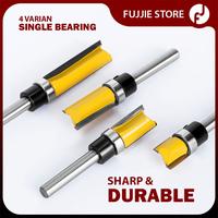 Jual Mata Profil Lurus Bearing Bawah Flush Trimmer Straight Bits As 6 ...