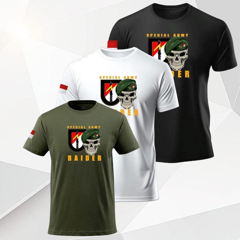 Kaos Distro Spesial Army Raider - Pakaian Taktis Keren dan Berkualitas ...