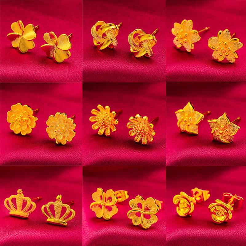 Anting-anting, rama-rama bergaya, anting-anting semanggi empat - TikTok ...
