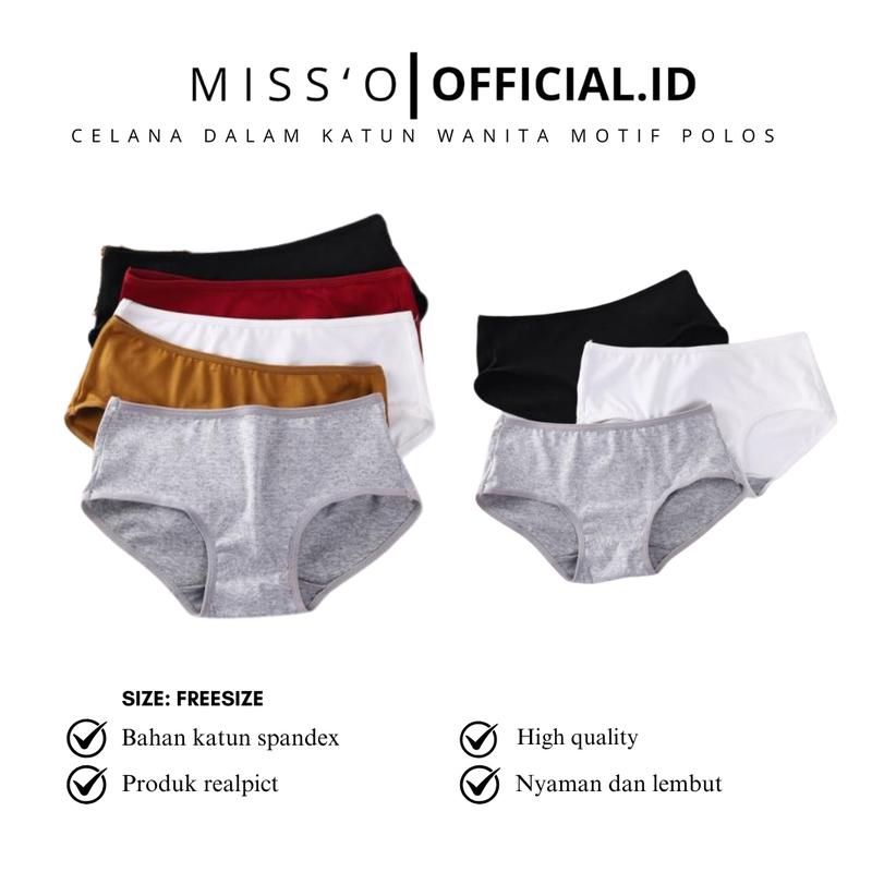 Missoofficial.id CD1161 Celana Dalam Katun Wanita CD Seamles - Shop ...