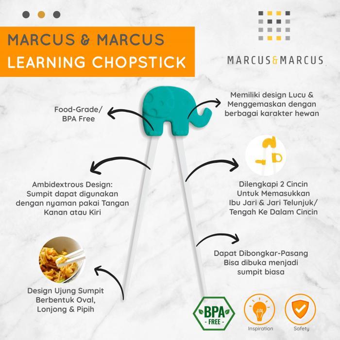 Jual Marcus marcus learning chopstick - GREEN - Kota Bekasi ...