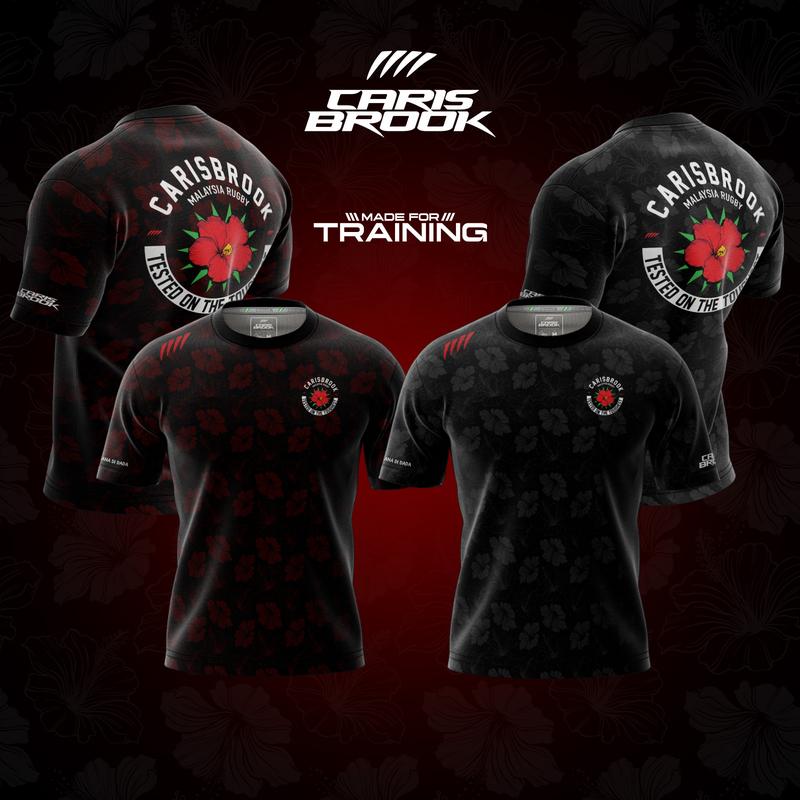 Carisbrook Bunga Raya 2.0 High Performance Rugby Training Jersey ...