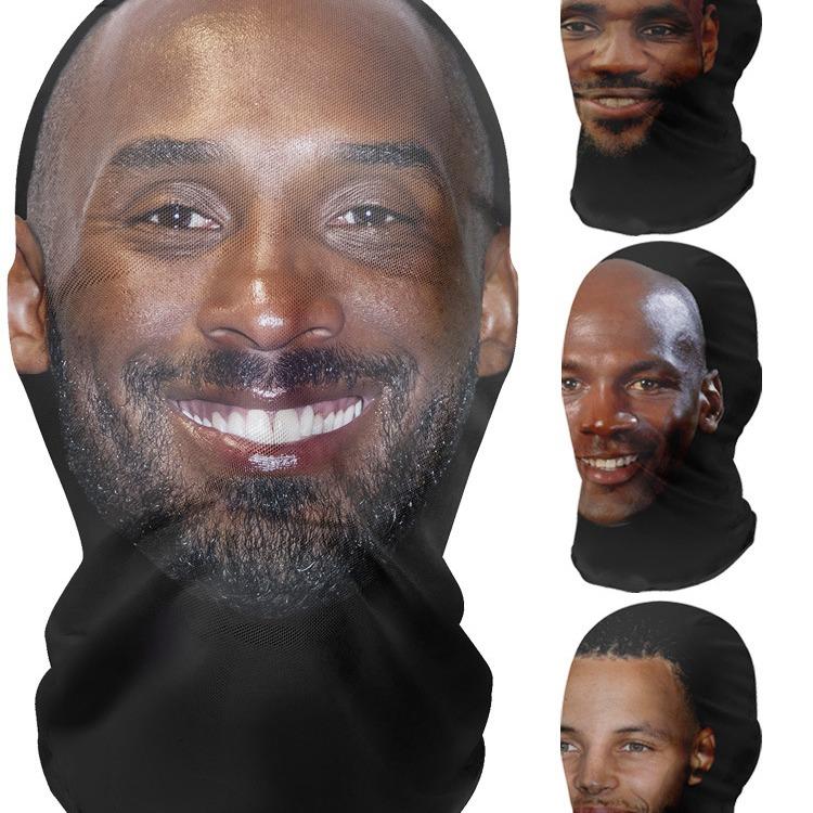 Holiday decoration. Human face performance spoof Tricky headgear ...