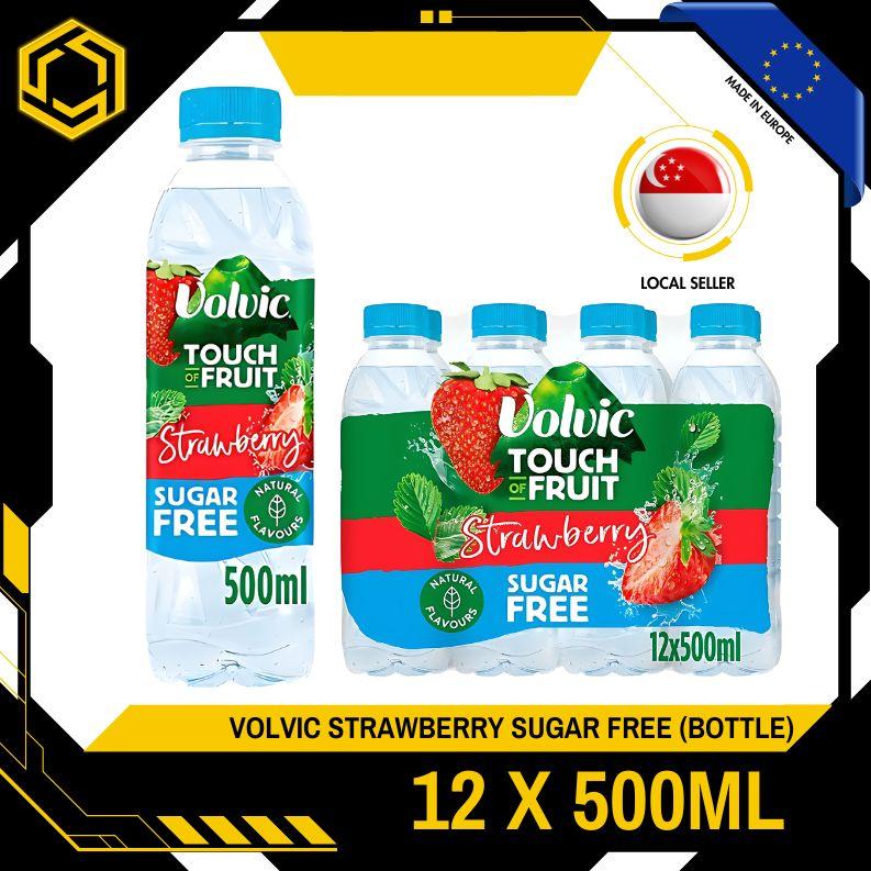 VOLVIC Strawberry Sugar Free 500ML X 12 (BOTTLE) - TikTok Shop Singapore